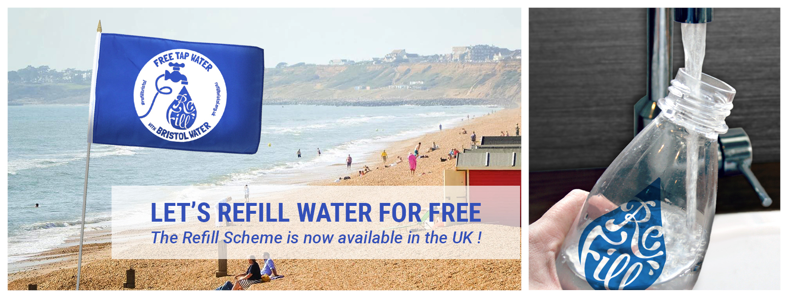 Let’s refill water for free